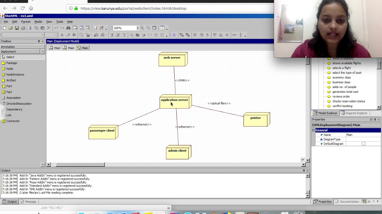 deployment diagram for airline reservation system