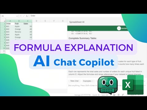 Formula Explanation with AI Chat Copilot