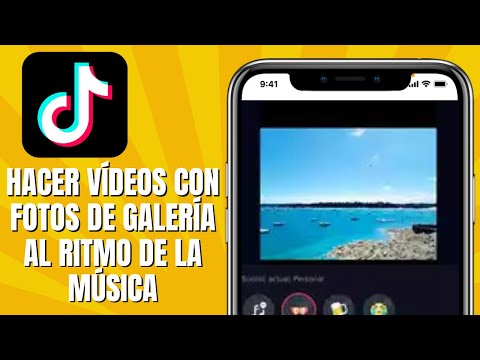 Cómo HACER Vídeos En TIKTOK Con Fotos De Galería Al Ritmo De La Música