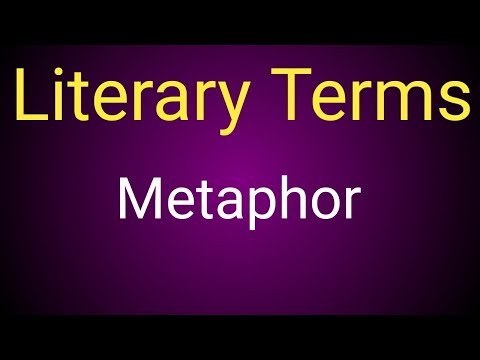 Metaphors|Literary terms| Literary Device