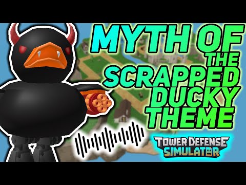Why was this Ducky Boss Theme SCRAPPED? - Tower Defense Simulator