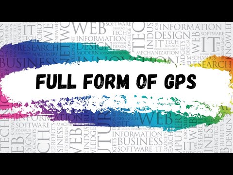 full form of gps || full meaning of gps || what is the full form of gps || GPS
