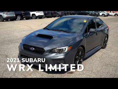 Used 2021 Subaru WRX Limited for Sale #OttawaJeep