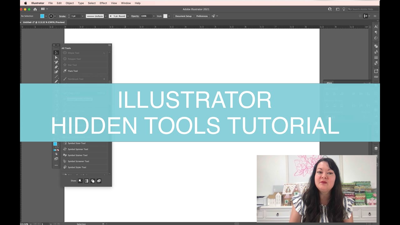 Illustrator Hidden Tools Tutorial