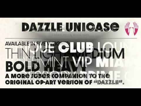 Dazzle Unicase Fonts from Device