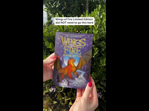 Wings of Fire Book One: The Dragonet Prophecy Limited Edition by Tui T. Sutherland!