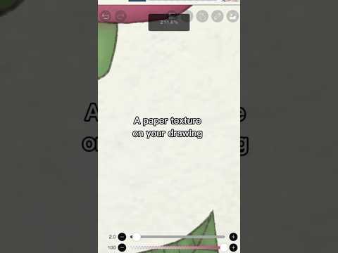 How to Give Your Drawing a Paper Texture in ibis Paint X Tutorial