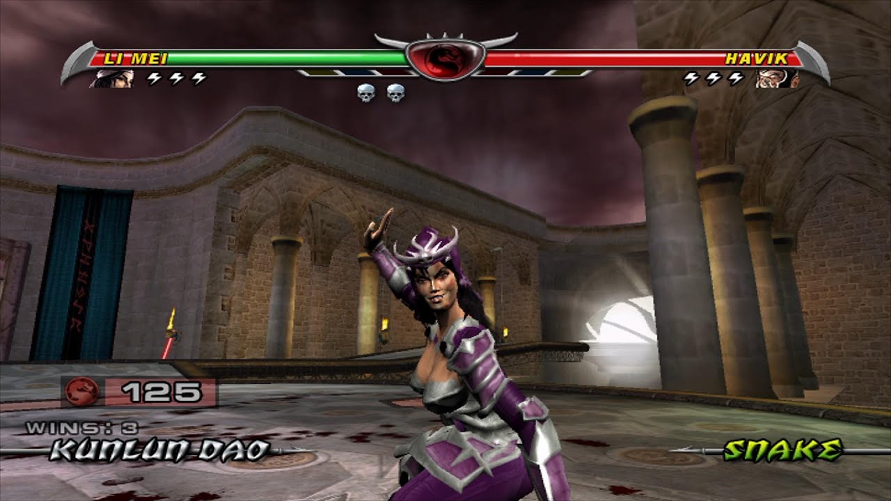 Mortal Kombat Deception - Li Mei (Alternate Costume) - Arcade Playthrough
