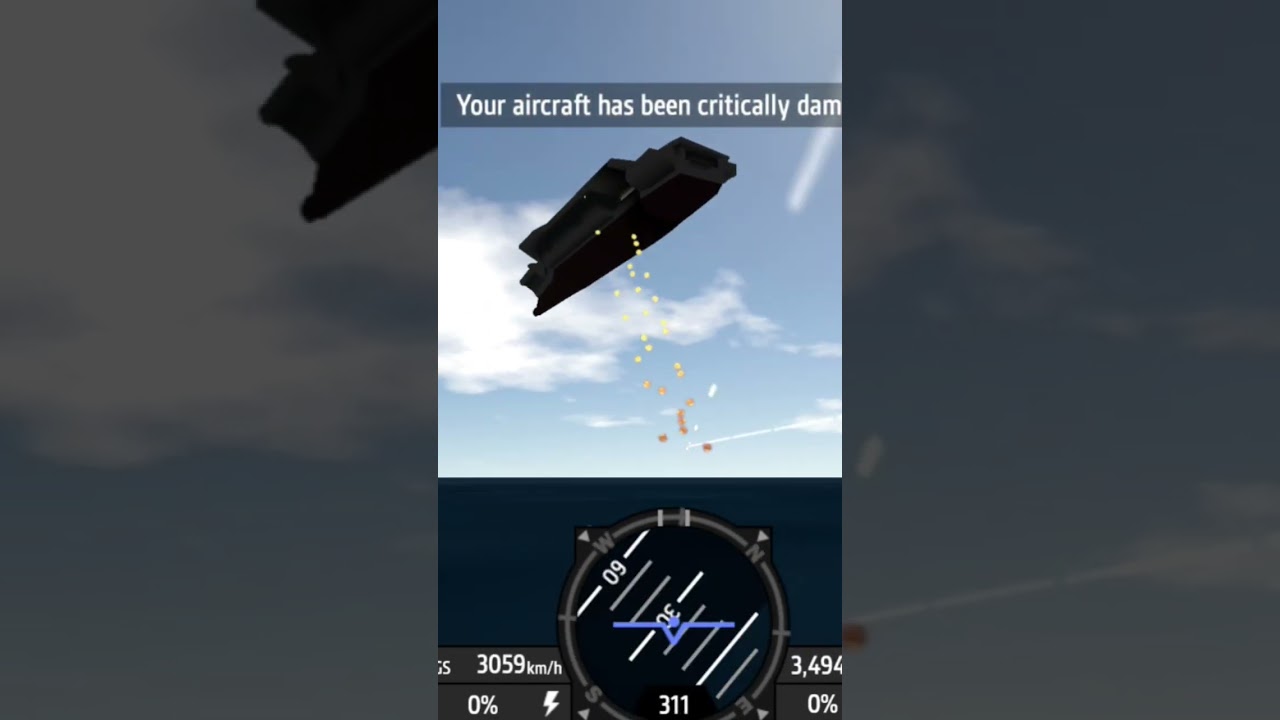If a nuclear missile hits an aircraft carrier... #simpleplanes