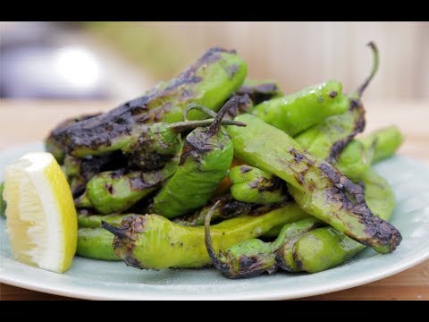 Andrew Zimmern Cooks: Blistered Shishito Peppers