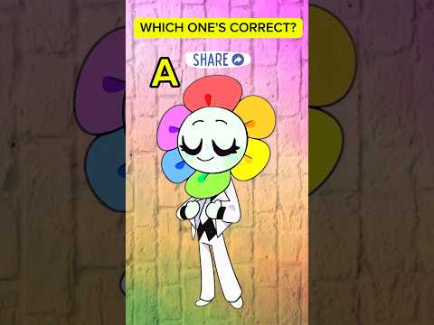 Which One’s Correct? Dandy Words 🔥 #animation #dandystyle #dandy #dandysworld