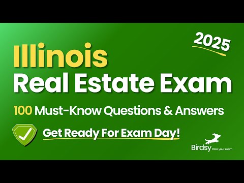 ✅ Crush Your Illinois Real Estate Exam with This 100-Question Review!