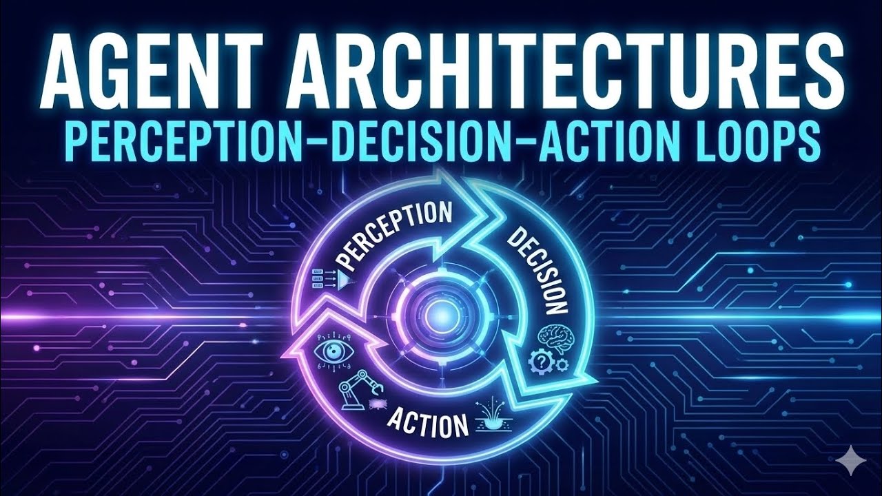 AI Agent Architectures - Perception–Decision–Action Loops