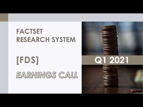 [FDS stock] Factset Research System Q1 2021 Earnings Call (12/21/20)