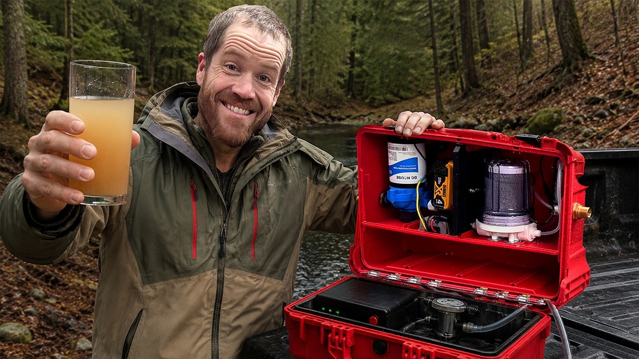 I Built a Portable Water System for Emergencies