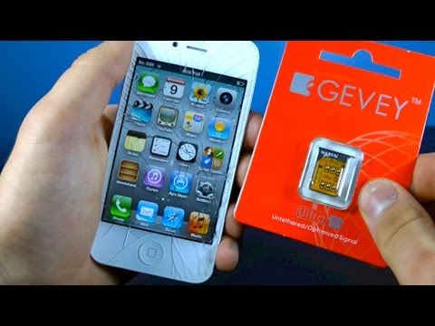 Unlock iPhone 4S 5.1.1/5.1/5.0.1/5.0 for Tmobile - Gevey Ultra S GSM & CDMA 2.0.12/2.0.10 Unlock