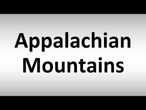 How to Pronounce Appalachian Mountains