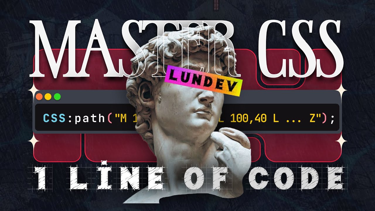 One Line Of Code Clip-Path By Master CSS