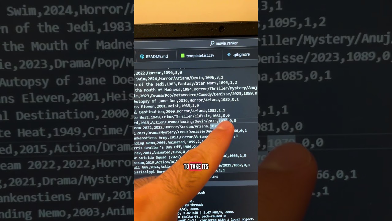 How to use Python and Math to rank your movie preferences