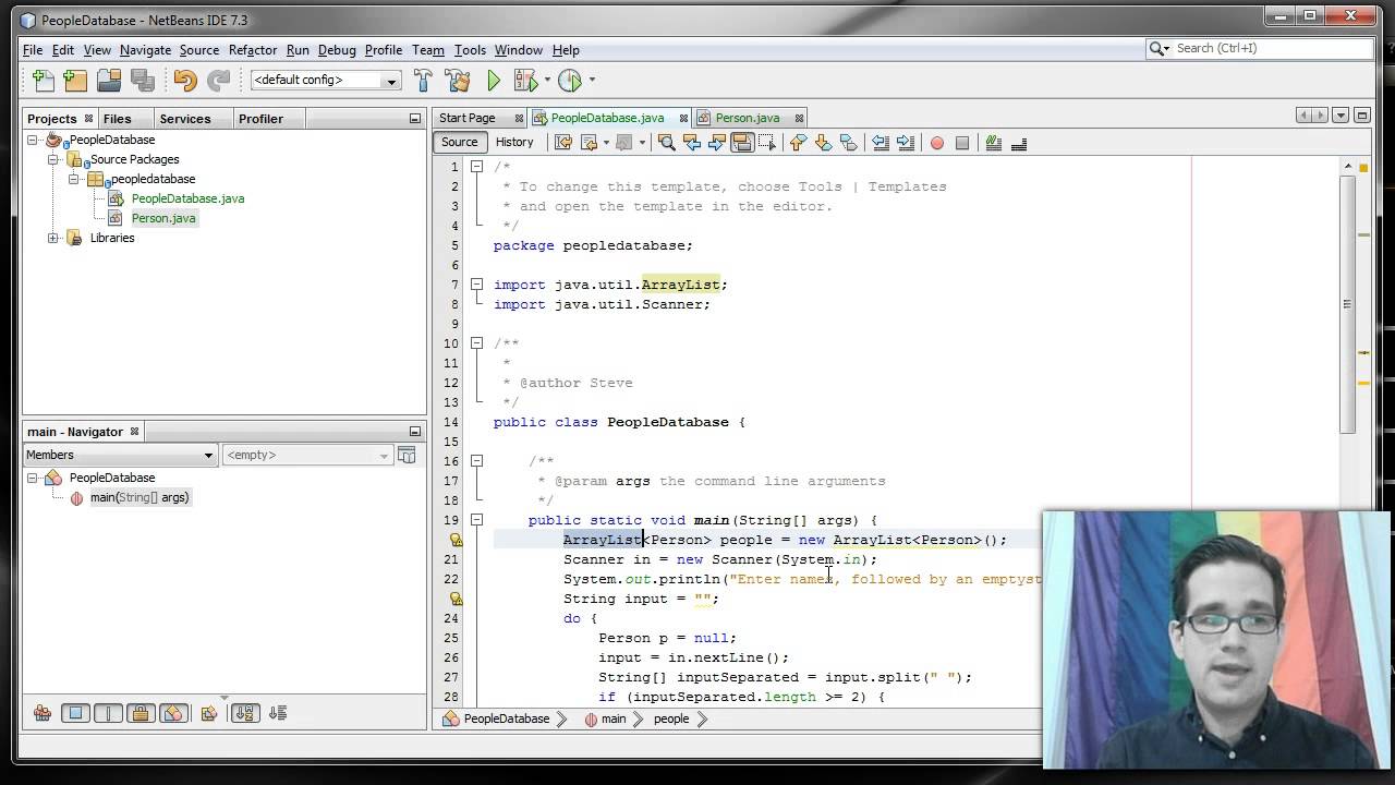 Java Text Editor 2: Part 1