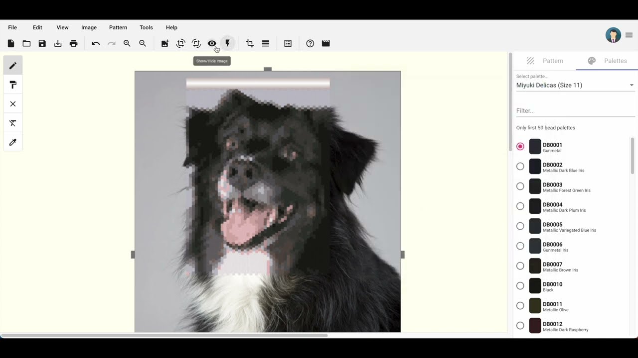 Bead Pattern Maker - Getting Started - Desktop