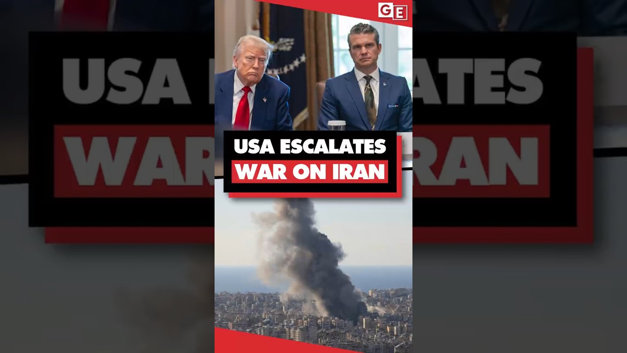Trump is escalating the war on Iran