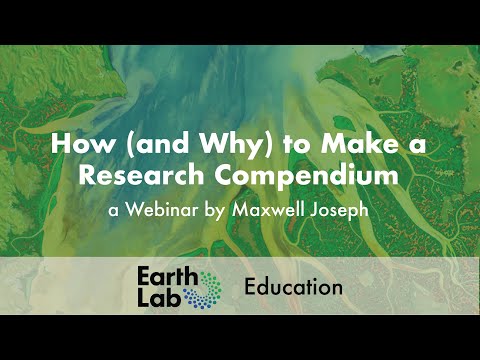 How (and Why) to make a Research Compendium Webinar