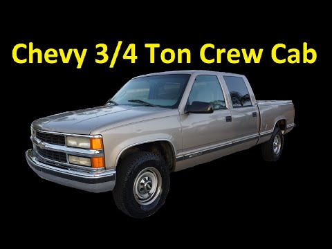 2000 CHEVY 3/4 TON 2500 GEAR VENDERS UNDER / OVERDRIVE ~ PICKUP TRUCK FOR SALE CREW CAB