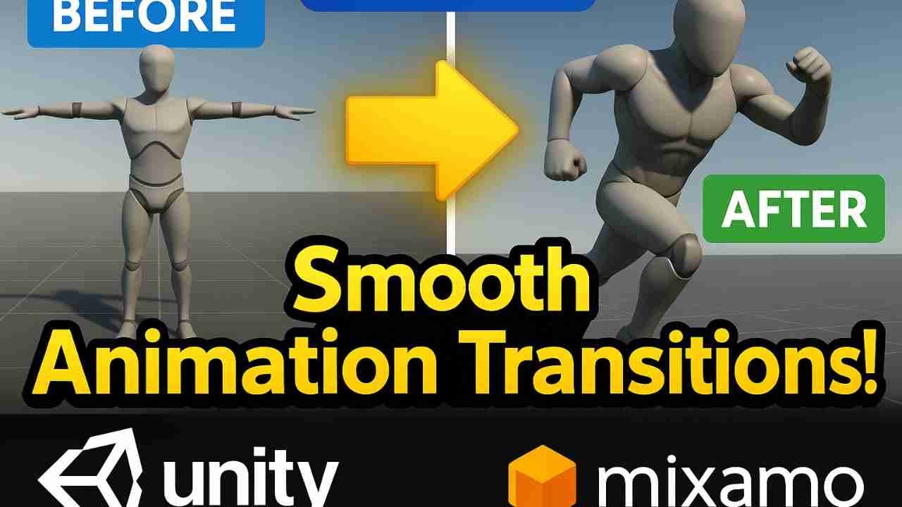 How to use Animation Transitions | Unity Tutorial | Mixamo