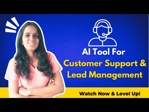 AI Tool For Customer Support & Lead Management - AI COURSE