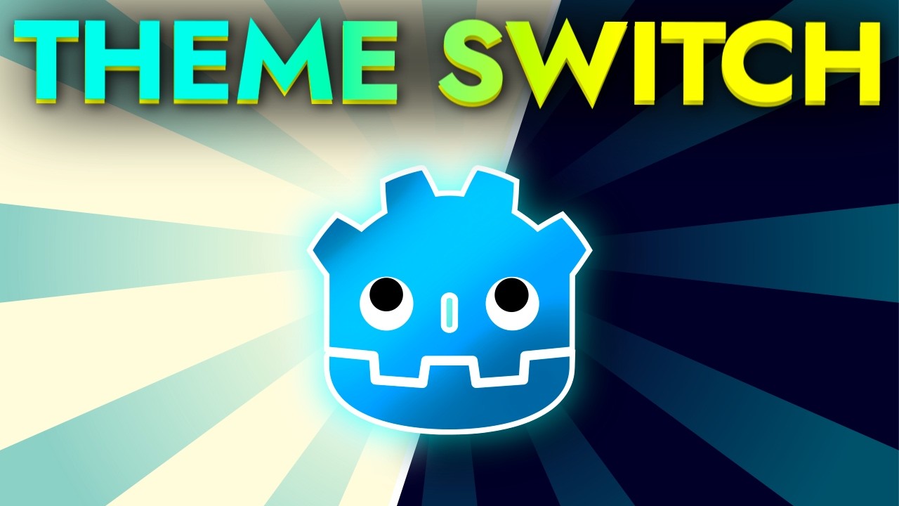 Add a light/dark UI theme switch to your Godot game