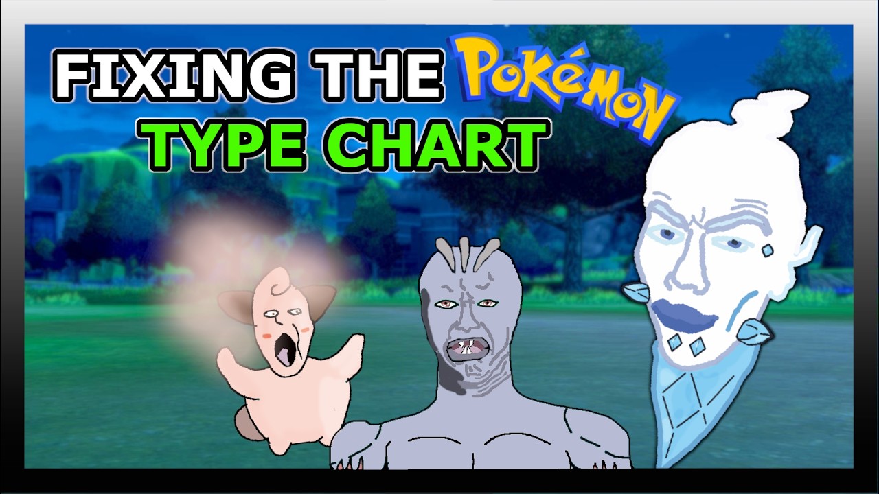 Rebalancing The Pokémon Type Chart!