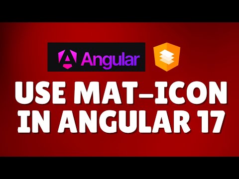 How to use mat-icon in Angular 17?