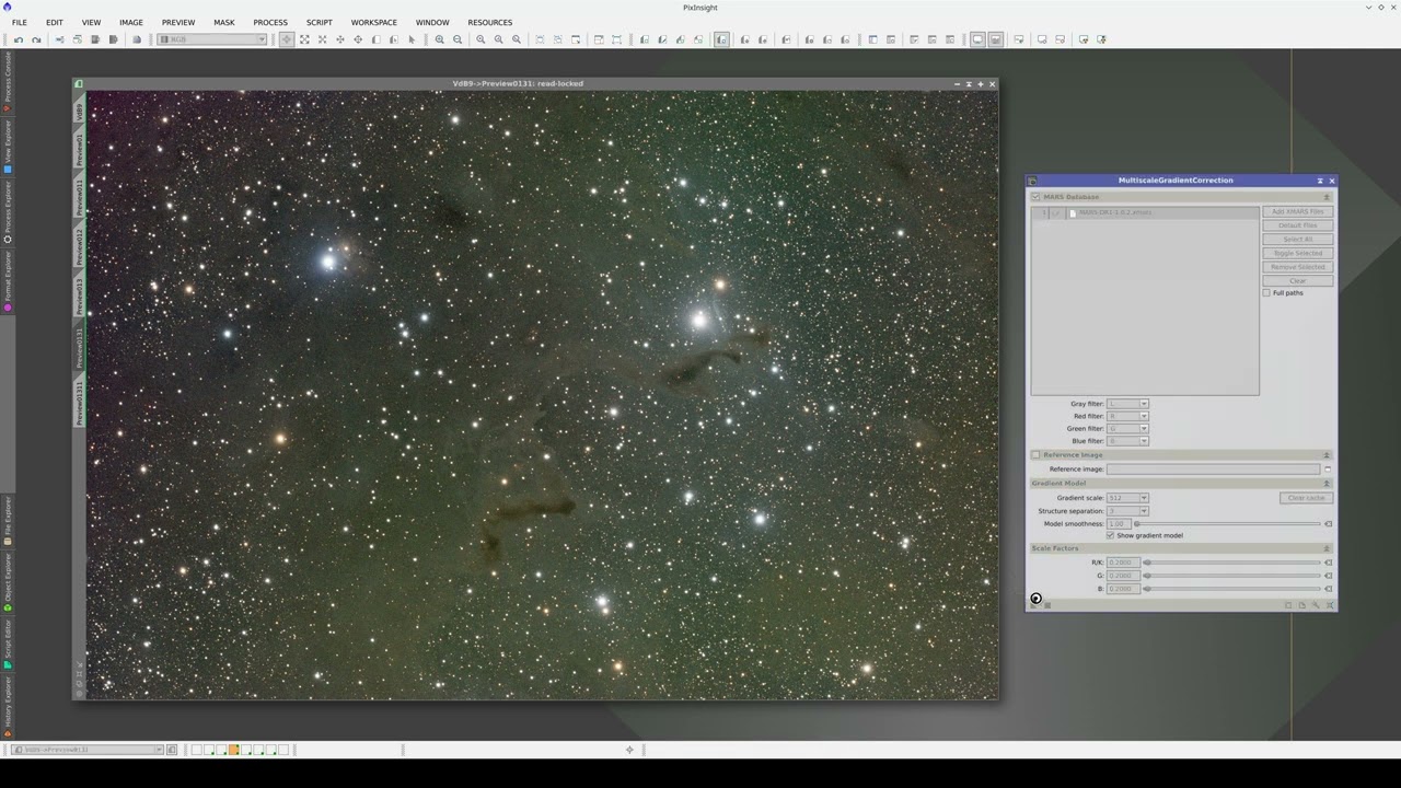 The MultiscaleGradientCorrection Tool — Main Optimization Parameters