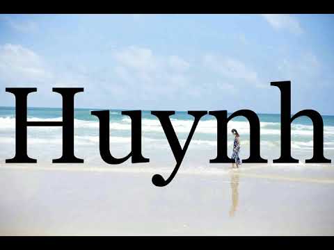 How To Pronounce Huynh๐๐๐๐๐๐Pronunciation Of Huynh