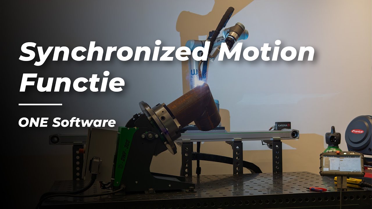 WeCobot ONE Welding Software – Synchronized Motion with Fronius