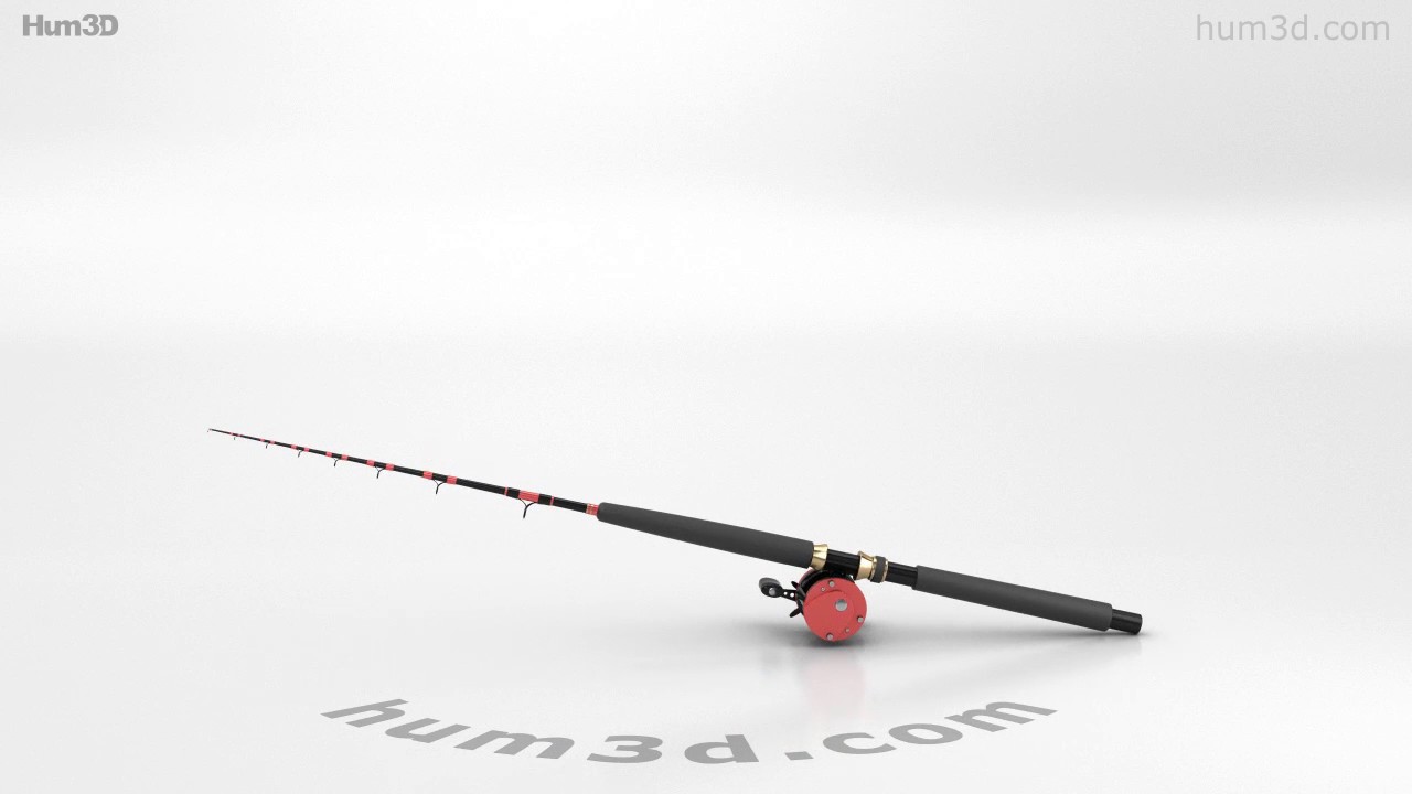 Fishing Rod 3D model by 3DModels.org