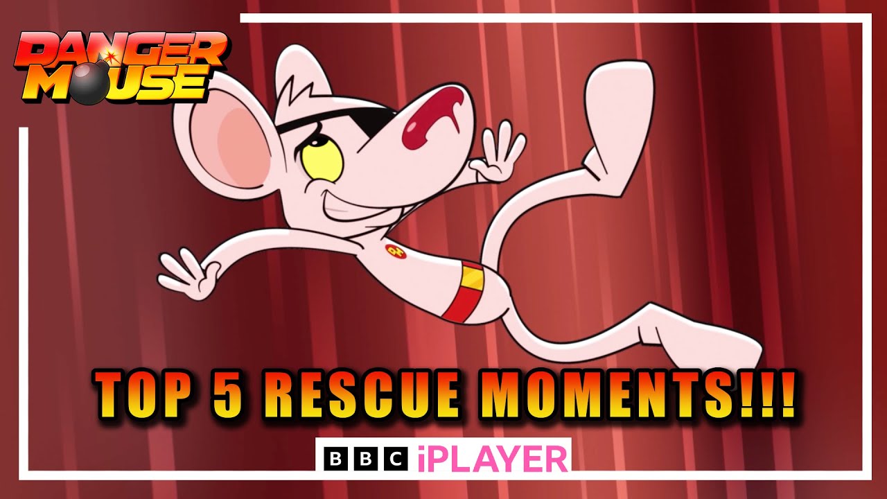 Danger Mouse - TOP 5 RESCUES | CBBC