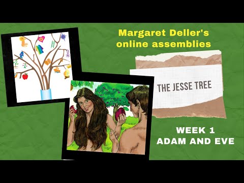 Jesse Tree 1 - Adam and Eve
