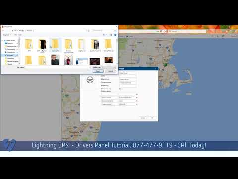 Understanding the Drivers Panel on the Lightning GPS Cloud Software