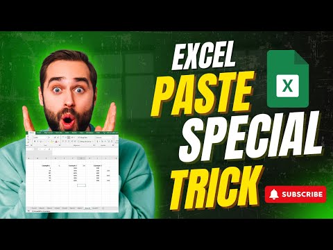 Excel Paste Special Tricks
