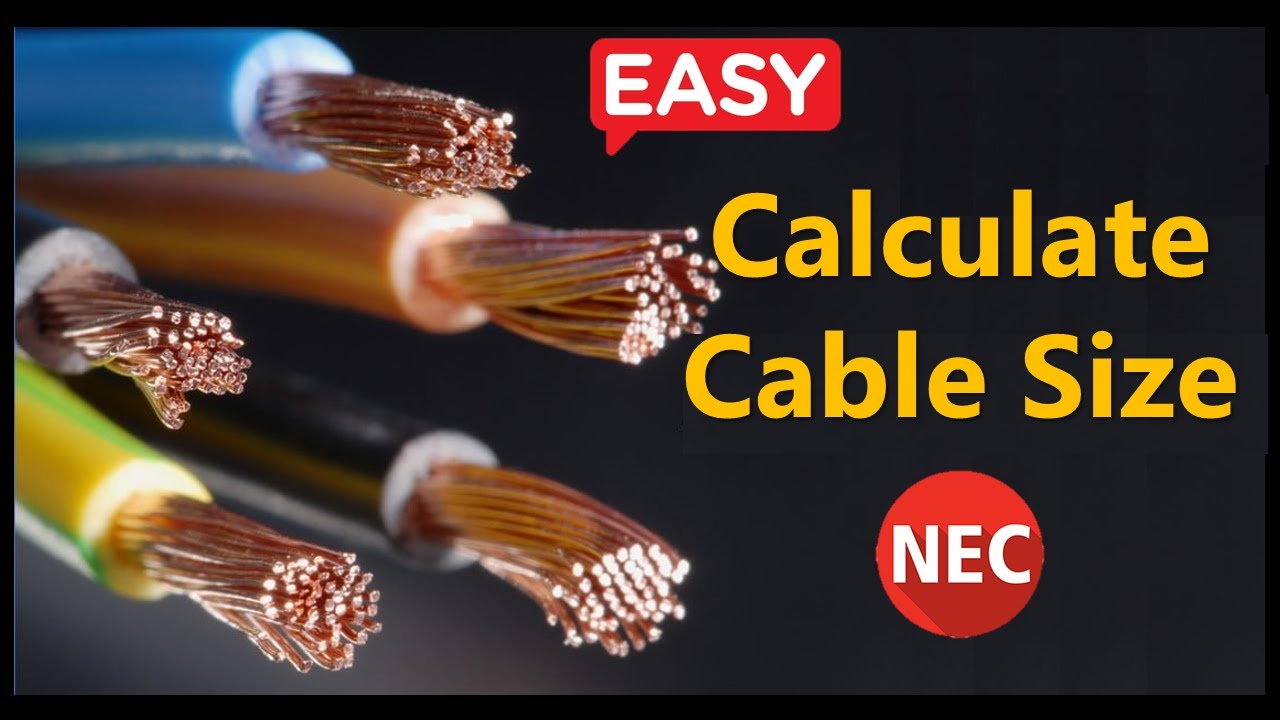 How Do I Calculate The Required Cable Size Tipseri