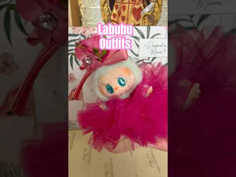 TOP 2025 $1000 Labubu Outfits Haul ! #labubu #labubuhaveaseat #labubuunboxing #shorts #popmart