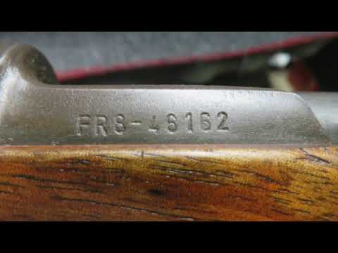 SPANISH FR8 MAUSER RIFLE-MATCHING-LA CORUNA 1956