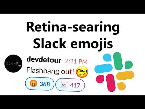 Stupidly Bright Emojis