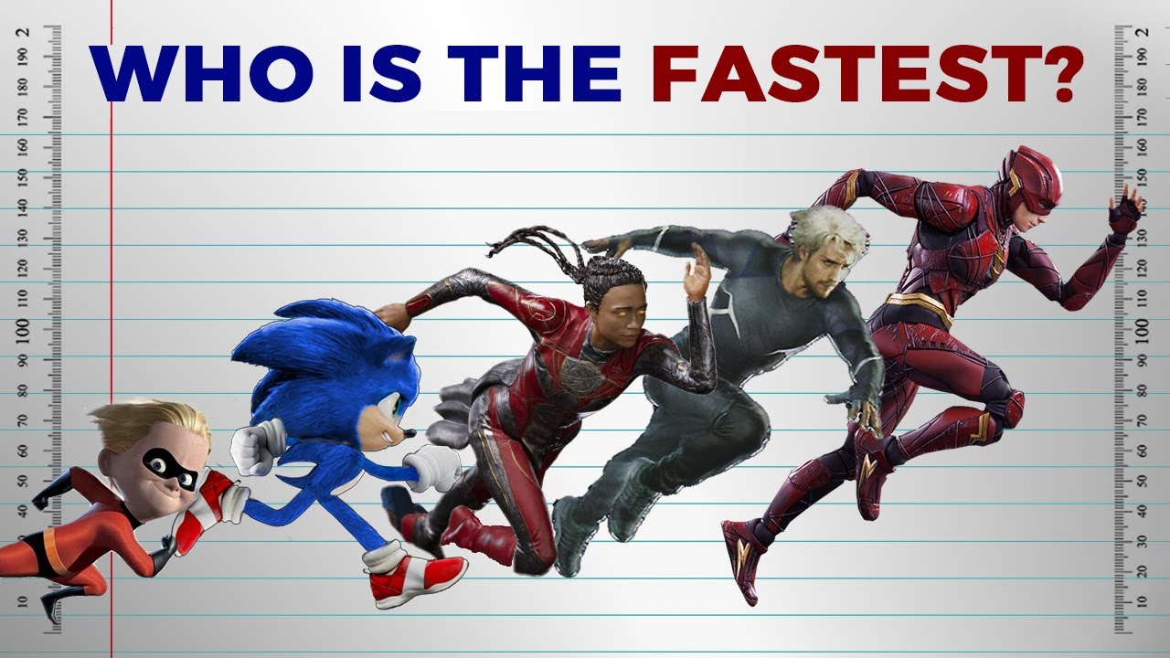 Who is the Fastest Superhero?
