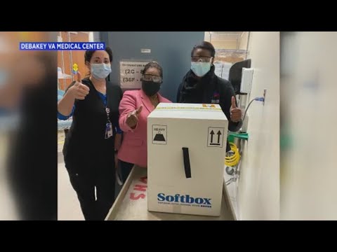 First doses of COVID-19 vaccine administered at Houston’s Michael E. DeBakey VA Medical Center