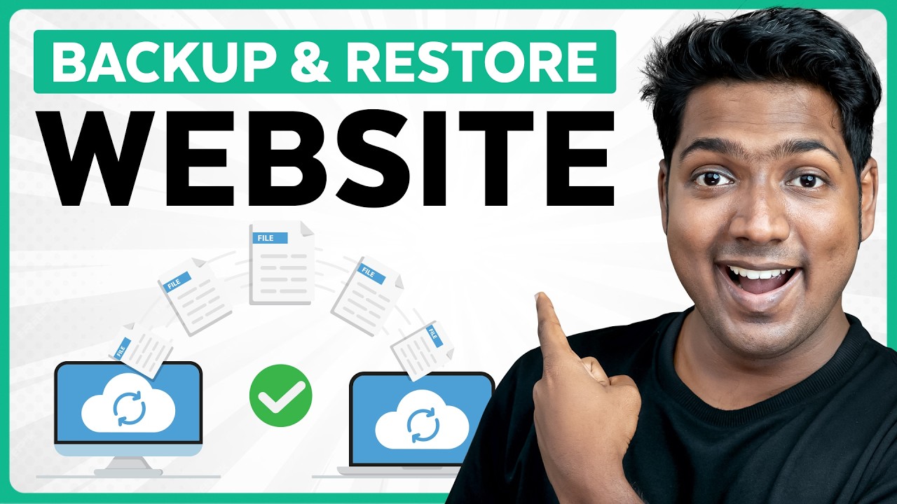 How to Backup & Restore WordPress Site in 1 Click 😱 [Step-by-Step Tutorial]