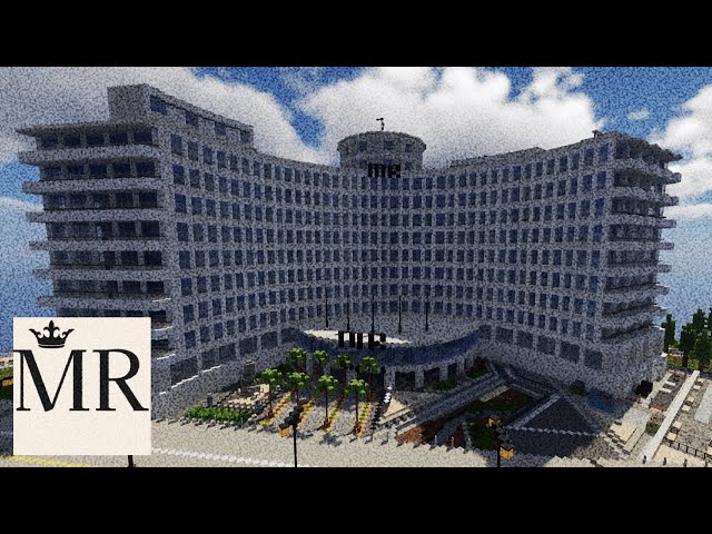 Beach Mega Resort w/ interior [ModernCraft commission] Minecraft Map