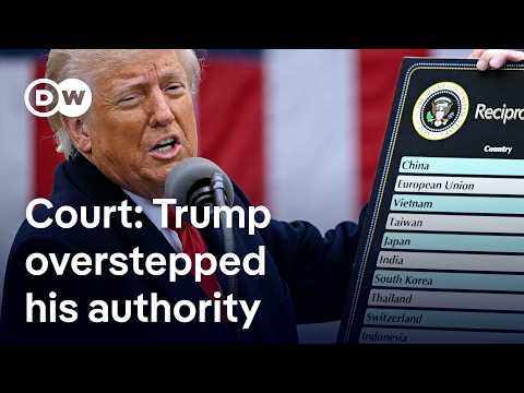 How global markets are responding to a US court's block on Trump's tariffs | DW News